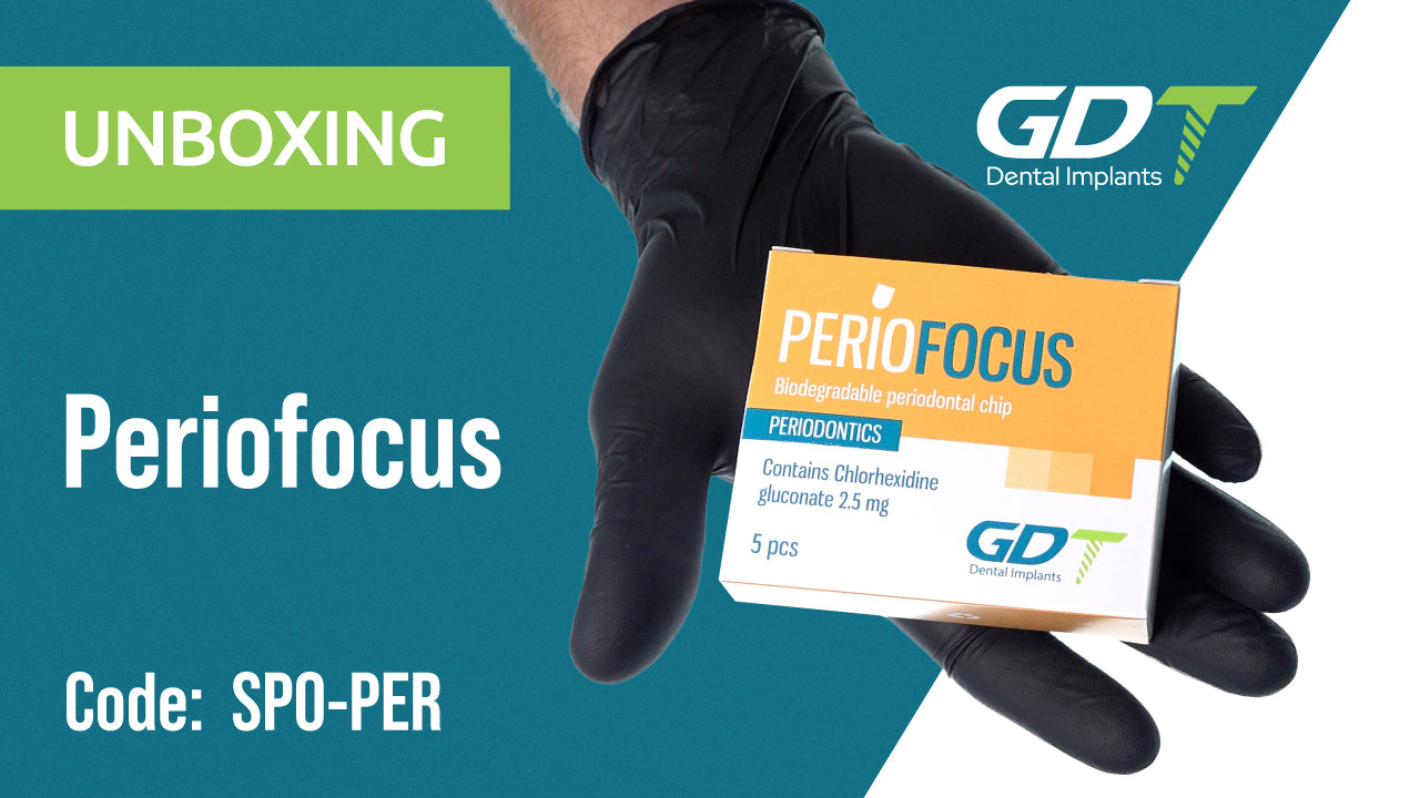 Unboxing GDT PerioFocus - Periodontal Chlorhexidine Chip