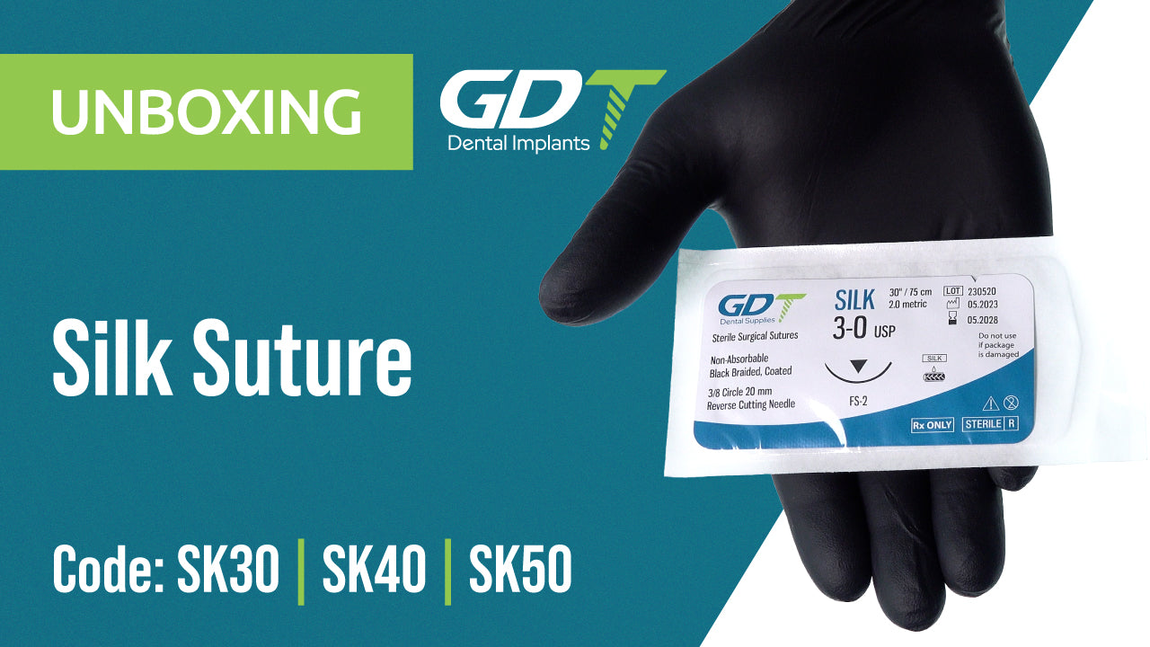 Unboxing GDT Surgical Braided Silk Suture