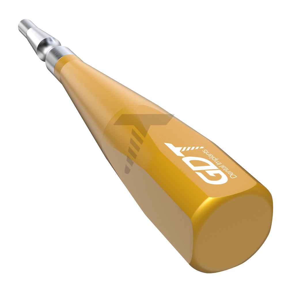 Surgical Root Shaped One Piece Implant Driver With Long Handle