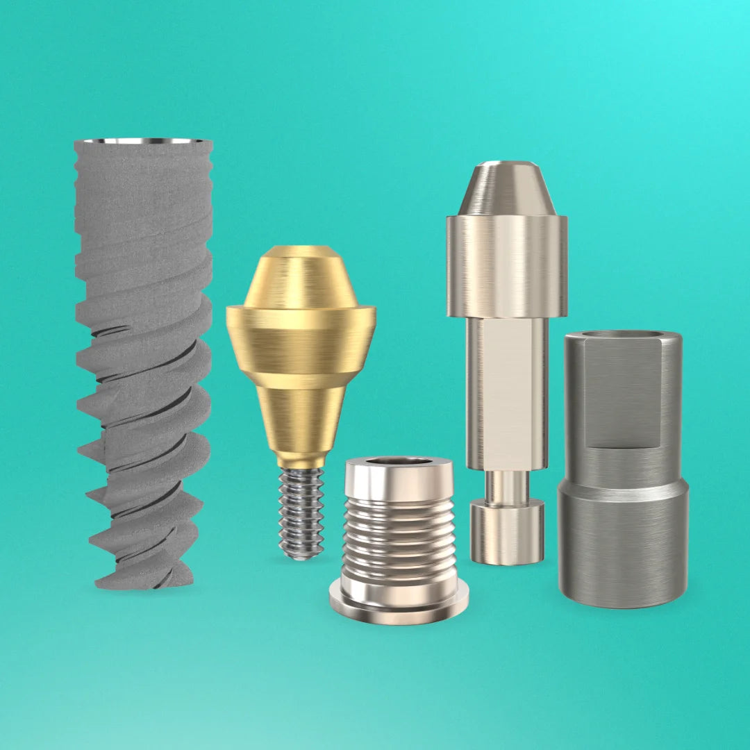 Dental Conical Hex Implant Multi Unit CAD/CAM Set