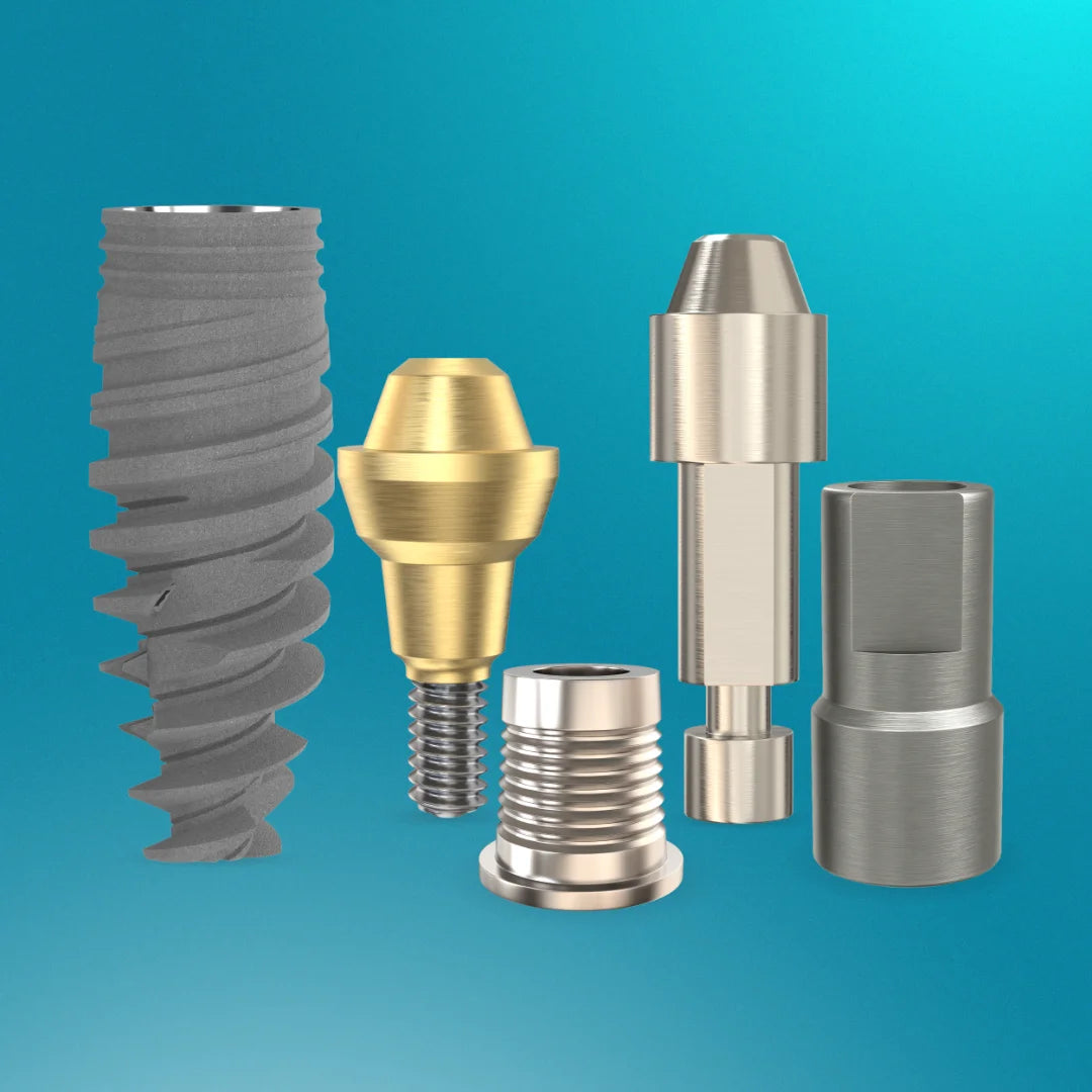 Conical Connection Dental Implant RP Multi Unit CAD/CAM Set