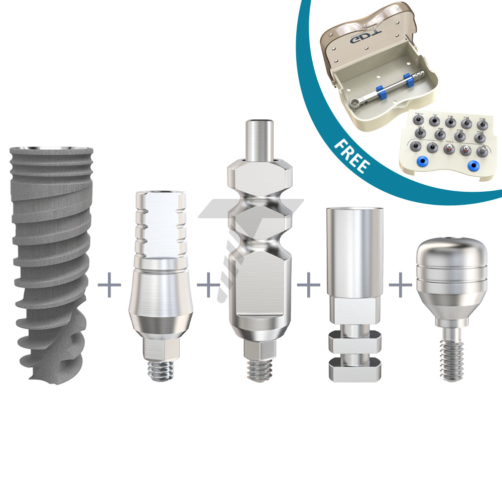 Buy 30 ABA Internal Hex Implantation Sets = Get 1 Internal Hex Mini Su