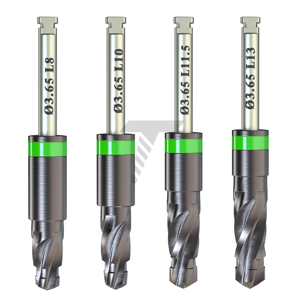 DLC Step&Stop Integral Drills Ø3.65mm