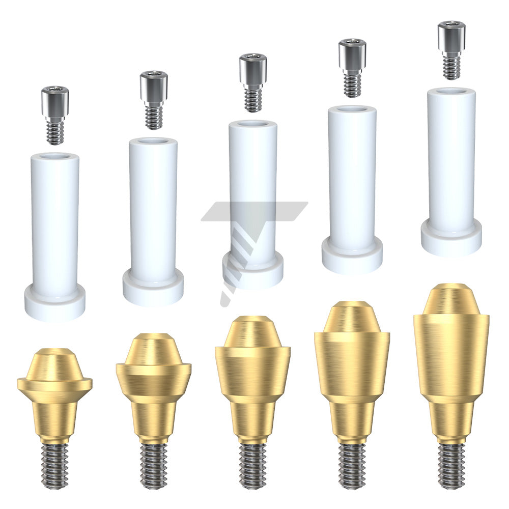 Straight Multi Unit Plastic Set Regular Platform (RP)