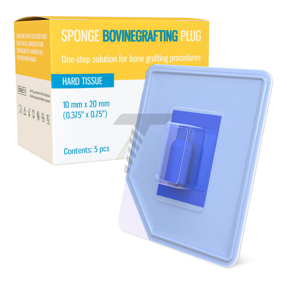 GDT Sponge Bovine Grafting Plug: Membrane Bone Regeneration