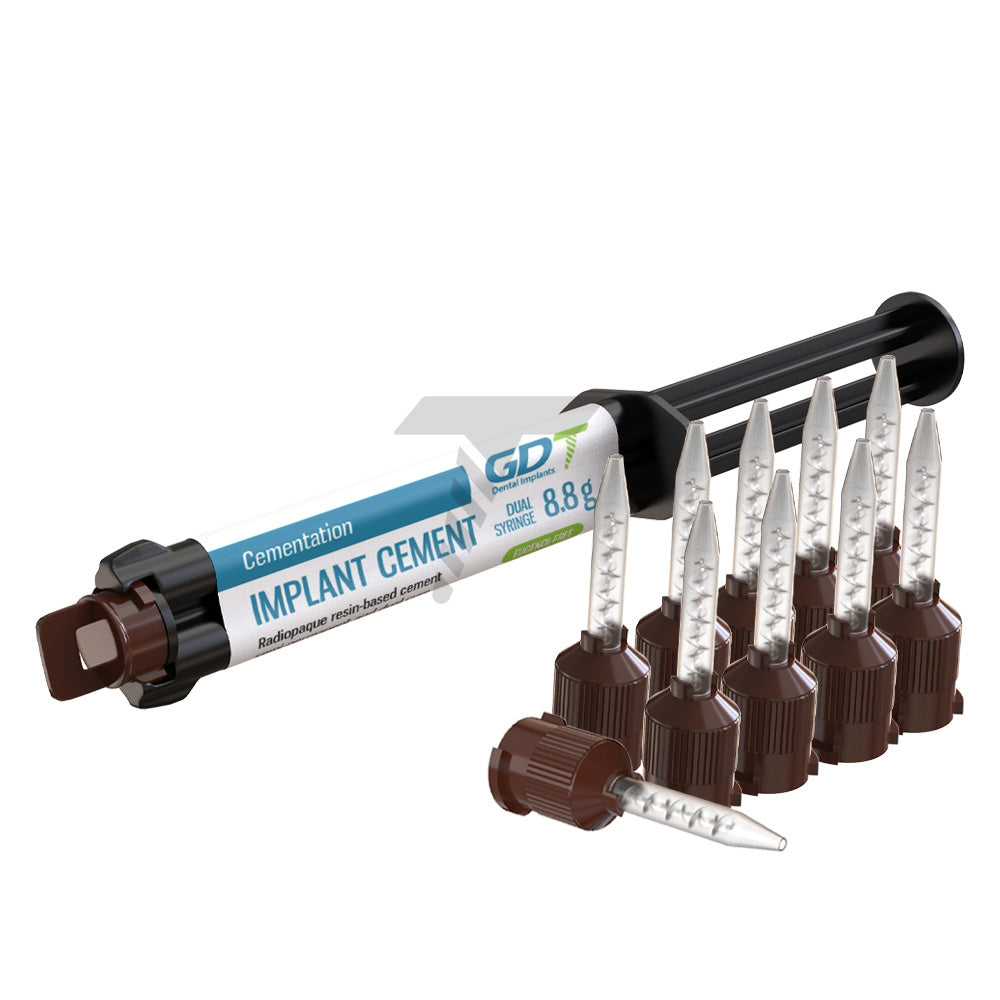 GDT Implant Cement: Crown and Bridge Dental Restoration Resin