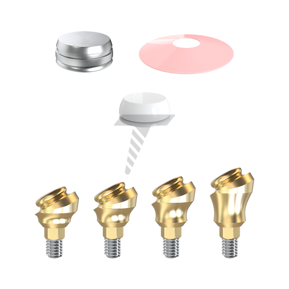 Angulated 30° Click Attachment Standard Set