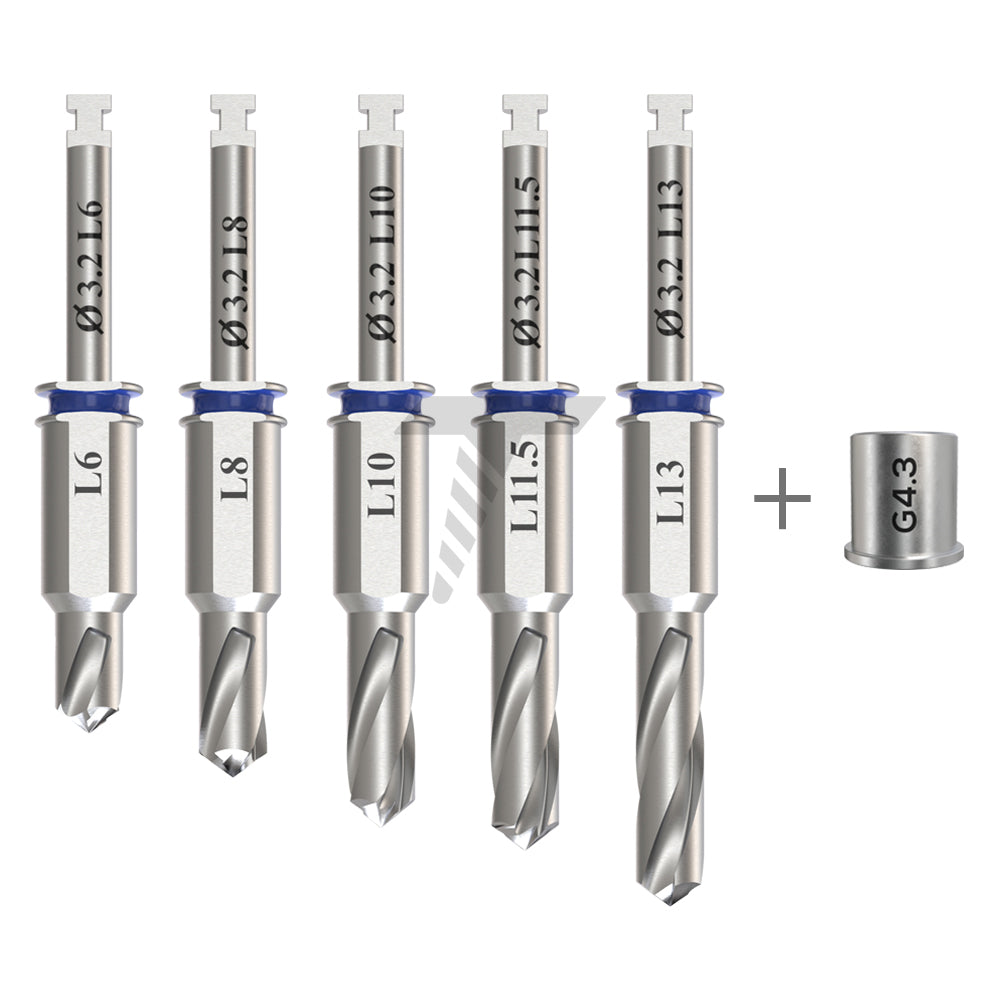 Guided Surgery Drill Ø3.2mm External Irrigated + Guide Sleeve