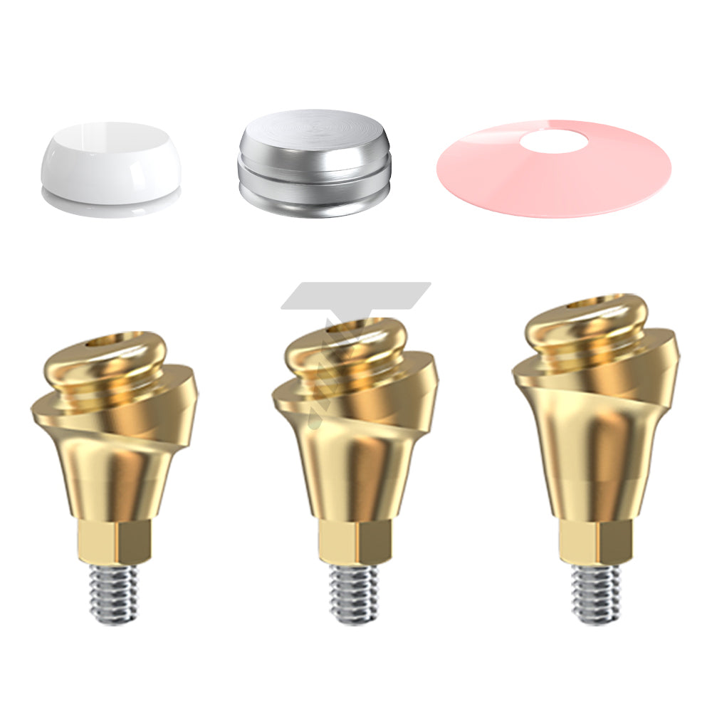 Angulated 18° Click Attachment Standard Set Regular Platform (RP)