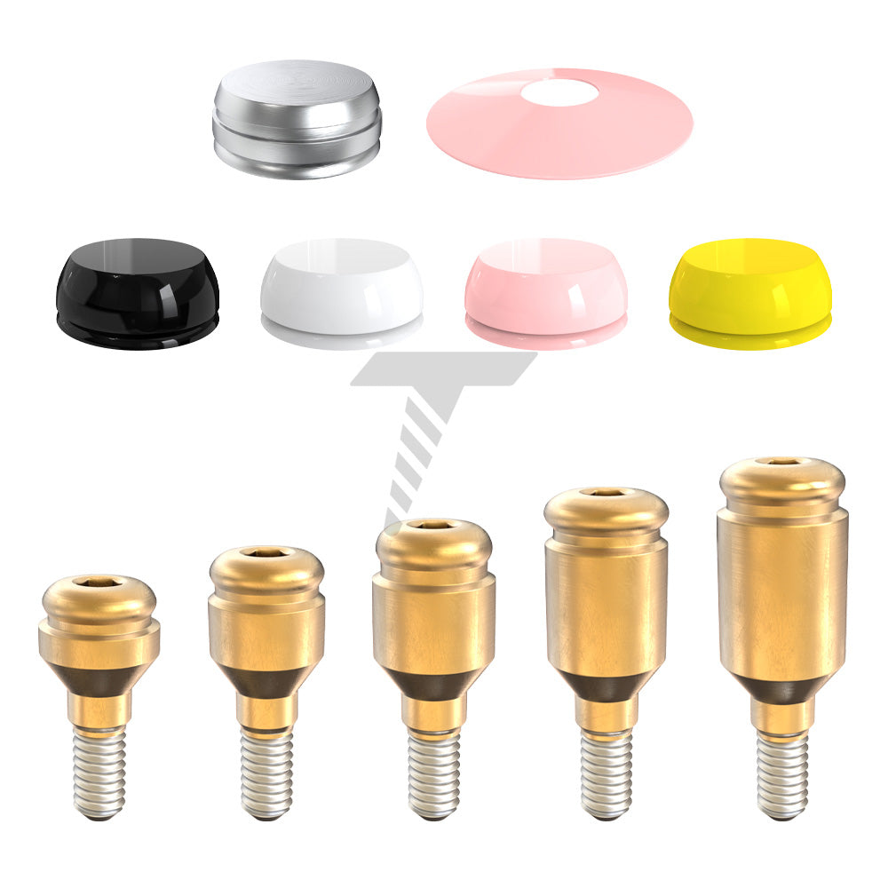 Straight Click Attachment Premium Kit - Secure Dental Attachment System